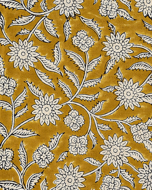 Shop Hand Block Printed Cotton Suit With Cotton Duptta | Bagrustore